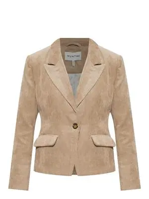 Munthe Lawo Corduroy Blazer - Beige