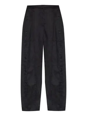 JIL SANDER Trousers With Fastenings - Black