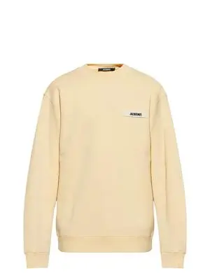 Jacquemus Logo Sweatshirt - Yellow