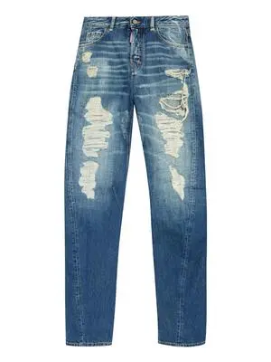 Dsquared2 D2 Twisted Jeans - Blue
