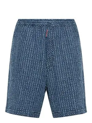 Dsquared2 New York' Denim Shorts - Navy Blue