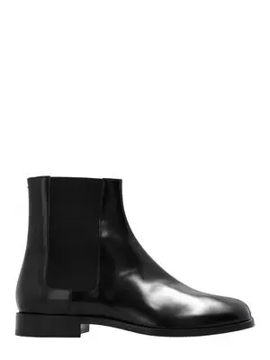 MAISON MARGIELA Chelsea Boots With Tabi Toe - Black