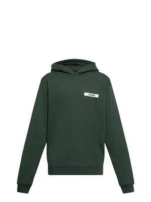 Jacquemus Logo Hoodie - Green
