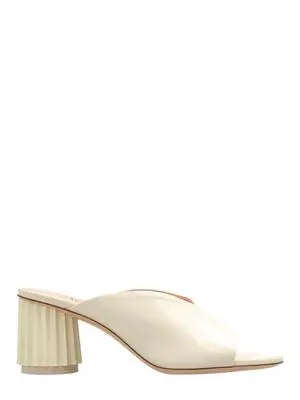 Agl Dorica Heeled Mules - Cream