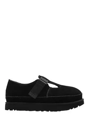 UGG Goldenstar Suede Mary Jane Shoes - Black
