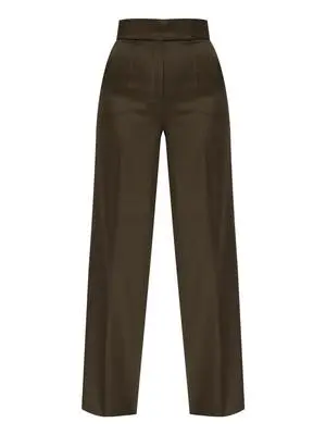Max Mara Arturo" Wool Trousers - Green