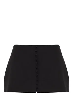 Cult Gaia Leilani Mini Suiting Shorts - Black