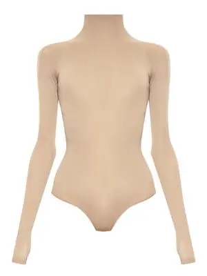 Alaïa High Neck Body - Beige