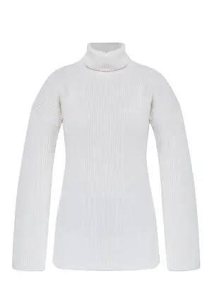 TOTÊME Wool Turtleneck - Cream