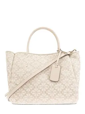 Kate Spade New York Flower Shopper Bag - Cream