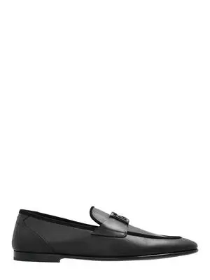 Dolce & Gabbana Elegant Leather Loafers - Black