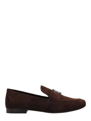 Tory Burch Suede Loafers - Brown