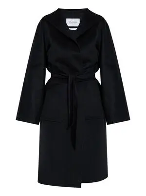 Max Mara Lilia Cashmere Coat - Black