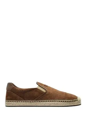 JIMMY CHOO Ivan Leather Espadrilles - Brown