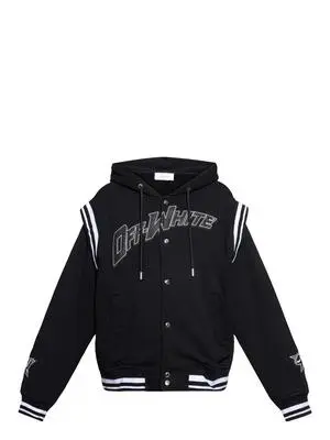 Off-White Jacket With Logo - Black