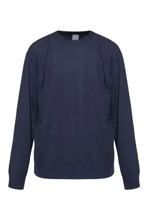 Eleventy Cashmere Crew Neck Sweater - Navy Blue