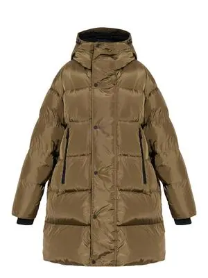 Dsquared2 Long Down Coat - Green