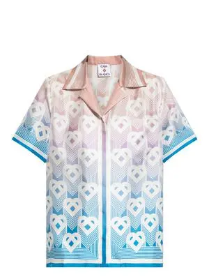 Casablanca Silk Short-sleeve Shirt - Multicolour