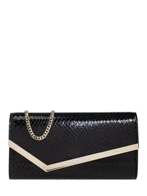 JIMMY CHOO Emmie Clutch Bag - Black
