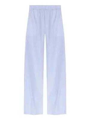 LoveShackFancy Helia Trousers - Light Blue