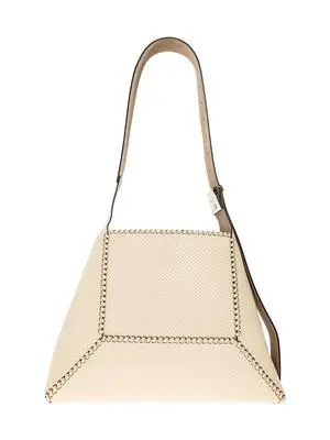 JIMMY CHOO Diamond Medium Shoulder Bag - Cream