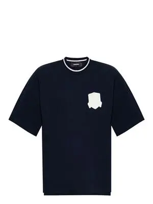 Dsquared2 T-shirt With Patch - Navy Blue