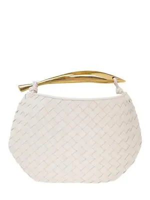 Bottega Veneta Sardine Handbag White