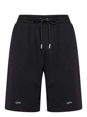 Off-White Sweat Shorts - Black