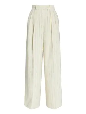 ANINE BING Lou Trousers - Cream