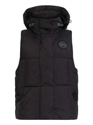 Canada Goose Down Vest With Hood - Black