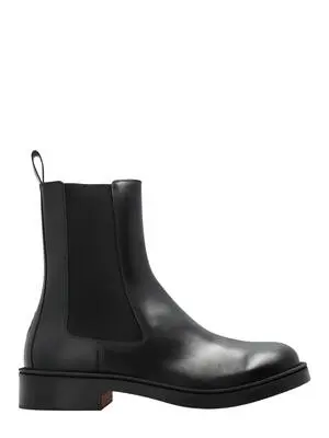 Alexander McQueen Leather Chelsea Boots - Black