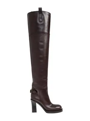 BURBERRY Burberry High-Heeled Over-The-Knee Boots