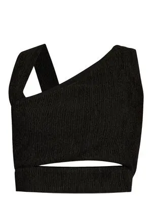 IRO PARIS Karida Asymmetrical Top - Black
