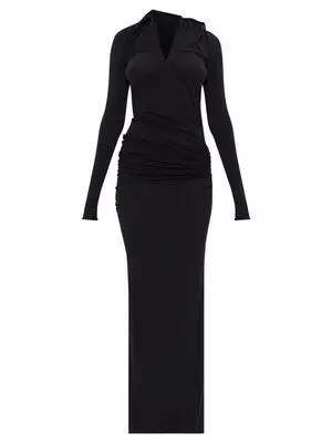 ENTIRE STUDIOS Draped Maxi Dress
