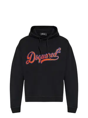 Dsquared2 Sweatshirt With Print - Black