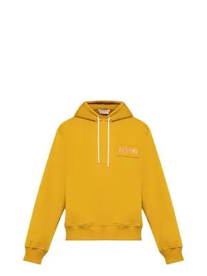 Marni Logo Sweatshirt - Yellow