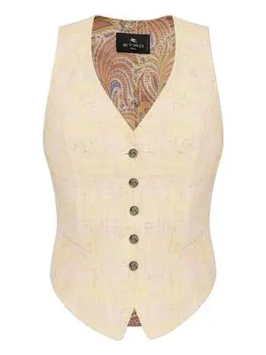 Etro Vest - Cream