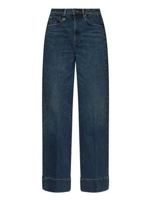 R13 Straight-leg Jeans - Navy Blue