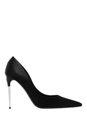 Dolce & Gabbana Stiletto Pumps With Decorative Heel - Black