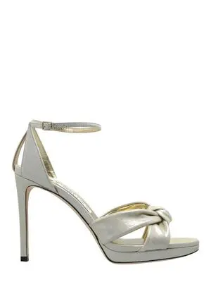 JIMMY CHOO Rosie Platform Sandals - Gold