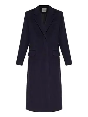 Isabel Marant Ellenita Coat - Navy Blue