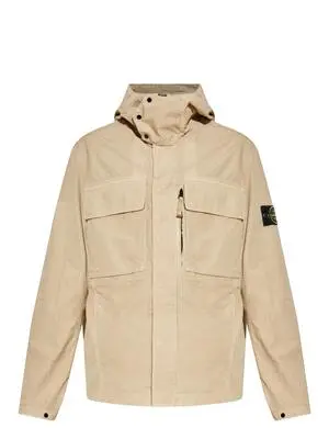 Stone Island Hooded Jacket - Beige