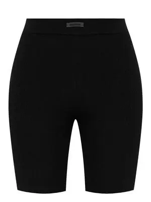 Fear Of God Leggings With Logo Patch - Black