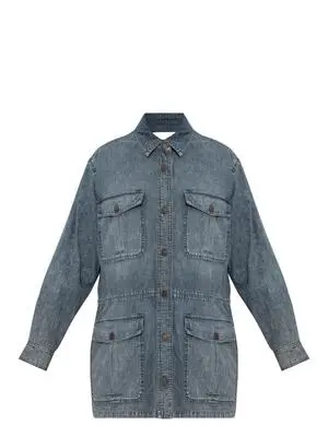 MARANT ETOILE Nossia Denim Jacket - Blue