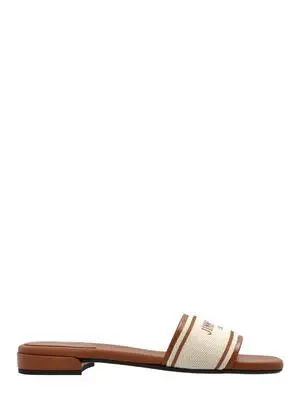 JIMMY CHOO Joa Slides - Cream