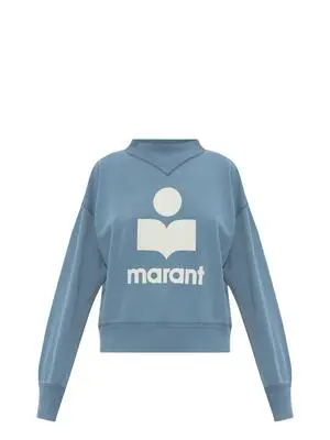 MARANT ETOILE Moby Sweatshirt - Light Blue