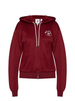 ADIDAS ORIGINALS Adidas X Wales Bonner Hoodie - Burgundy