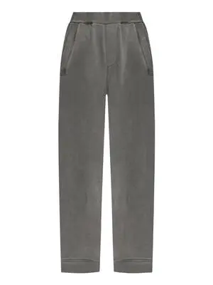 Dsquared2 Wide-leg Cotton Sweatpants - Grey