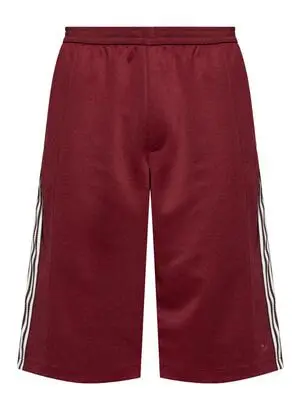 Adidas Originals By Alexander Wang Adidas X Wales Bonner Relaxed Fit Shorts - Burgundy