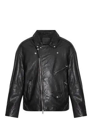 ALLSAINTS Bradford Leather Jacket - Black